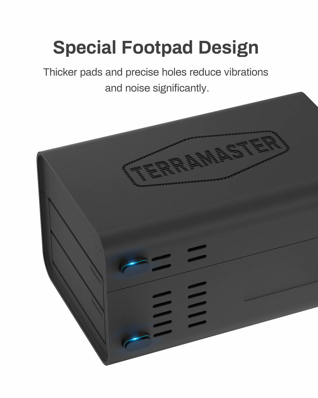 TERRAMASTER D2-320 USB RAID Enclosure, 10Gbps RAID Storage ...